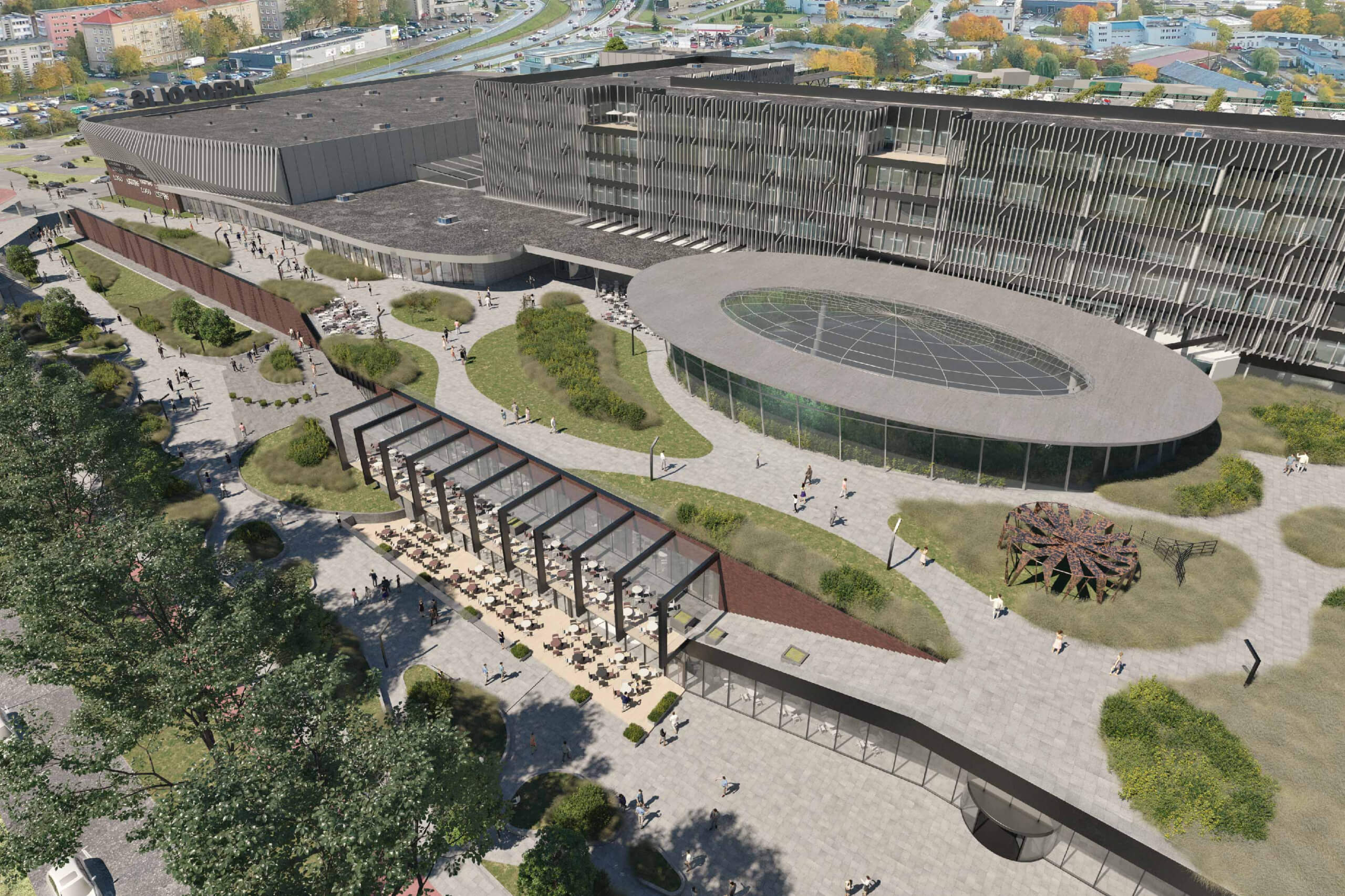 VILNIUS AKROPOLIS VINGIS is a multifunctional cultural, leisure ...